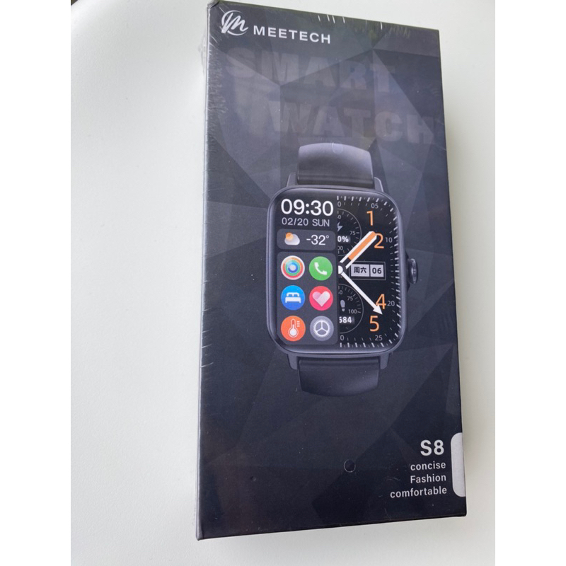 MEETECH S8 Smart watch米岸智慧手錶（全新未拆封） | 蝦皮購物