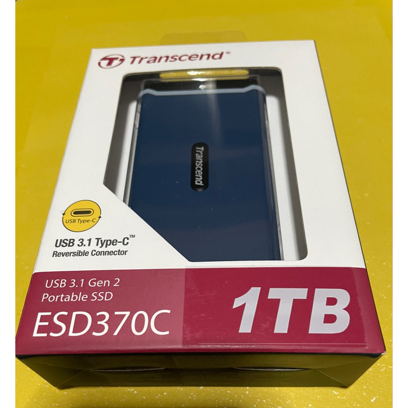 Transcend 創見 ESD370C 1TB USB3.1/Type C 雙介面 外接SSD行動固態硬碟 海軍藍 | 蝦皮購物