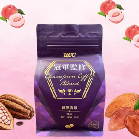【UCC】 冠軍監修醇厚香韻咖啡豆(225G) | 蝦皮購物