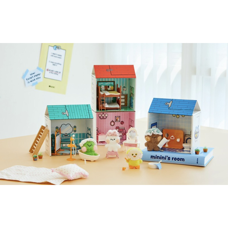 LINE FRIENDS minini ROOM SET 組合 bnini selini lenini conini | 蝦皮購物