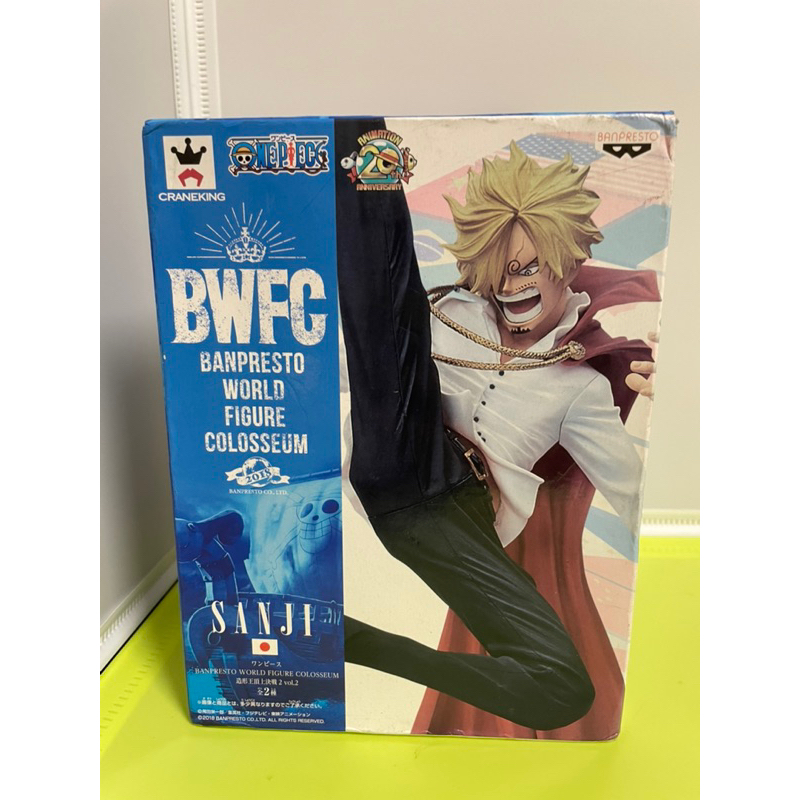 現貨 金證 海賊王 航海王 BWFC 造形王頂上決戰2 vol.2 香吉士 山治 SANJI 蛋糕島 披風 公仔 | 蝦皮購物