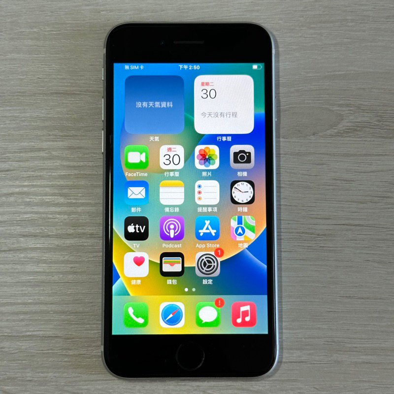 iPhone SE 2 64G 白 9成新 功能正常 二手 IPhonese2 se2 4.7吋 螢幕刮傷 台中 | 蝦皮購物