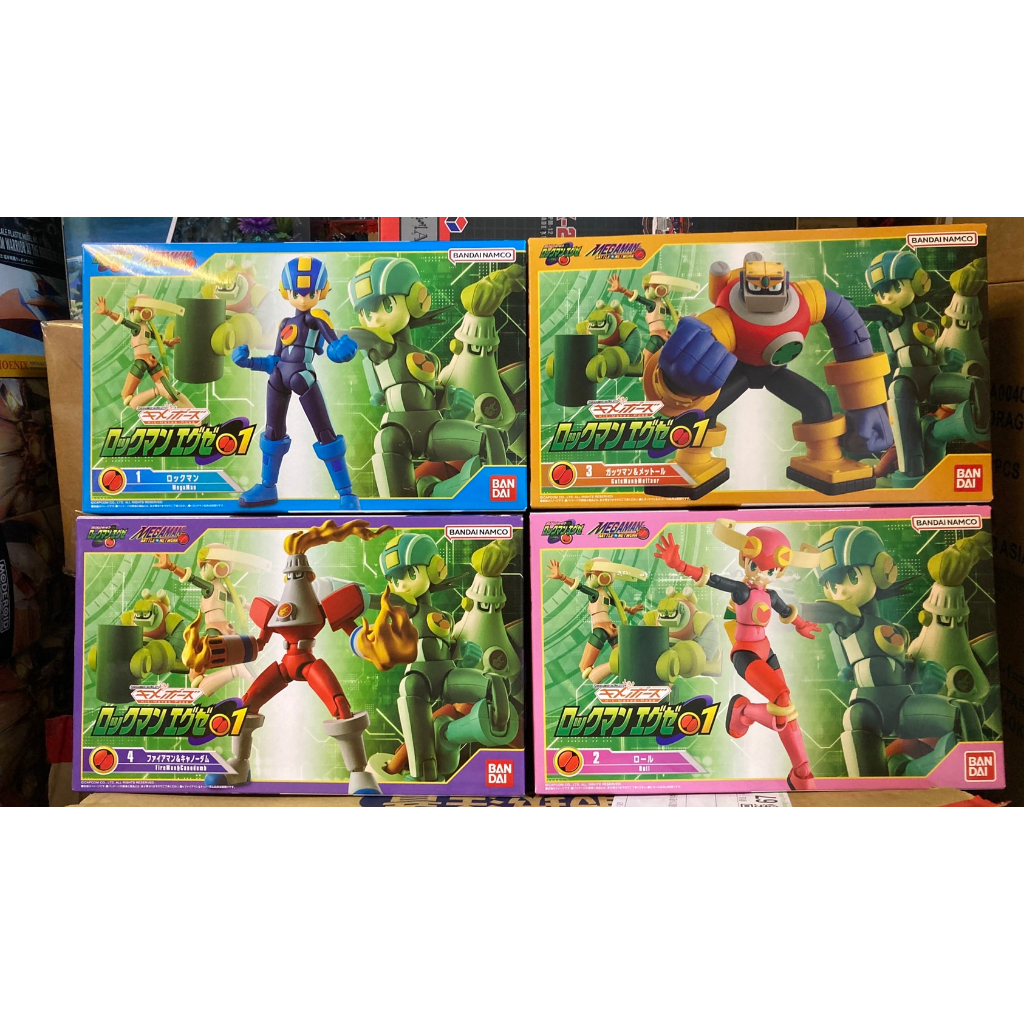 全新現貨 盒玩 食玩 SMP 組裝模型 SMP KIT MAKES POSE 洛克人 EXE 1 四款 | 蝦皮購物