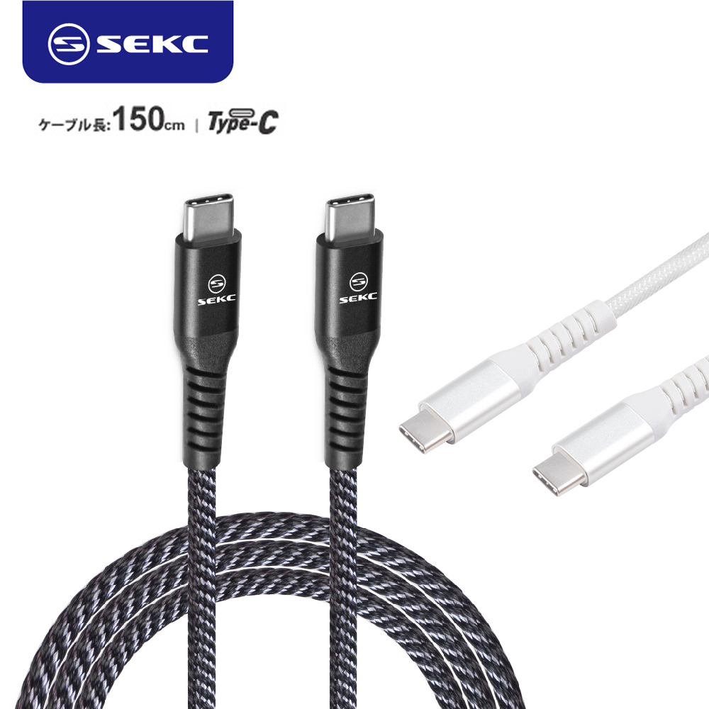 【SEKC】SPD-23A15 Type-C to Type-C PD60W 3A 1.5M 高速傳輸線 | 蝦皮購物