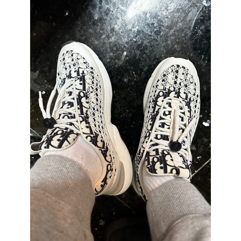 Dior B24 老花休閒運動鞋 九成新EU45 US11-12 品牌辨識度極高 | 蝦皮購物