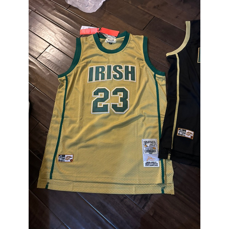 headgear classic lebron james irish 高中球衣 電繡 | 蝦皮購物