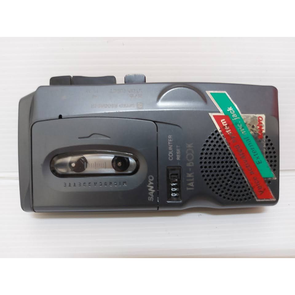 稀有品功能正常 SANYO 三洋 TRC-770M 迷你卡帶錄音機 隨身聽 | 蝦皮購物