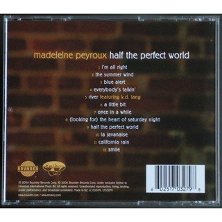 瑪黛琳．蓓荷 美聲新境界Madeleine Peyroux / Half The Perfect World全新歐版CD | 蝦皮購物