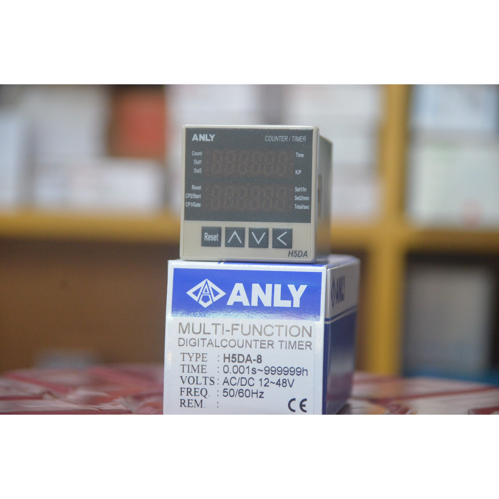 ANLY安良 H5DA-8 多功能數位式計數器/計時器 | 蝦皮購物