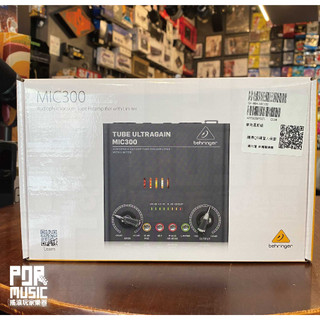 【搖滾玩家樂器】 全新公司貨免運 Behringer MIC300 前級 混音器 mic 300 | 蝦皮購物