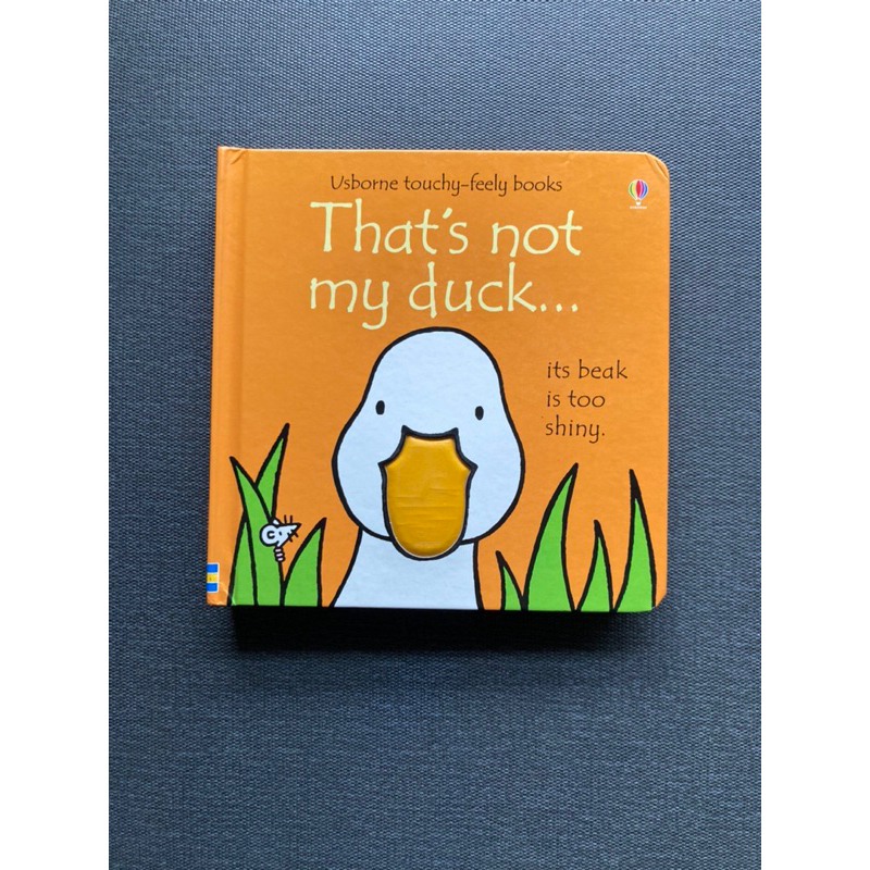 That's Not My Duck…原文精裝硬厚殼操作書 觸摸書 硬頁書 繪本童書 親子共讀 閱讀起步走 | 蝦皮購物