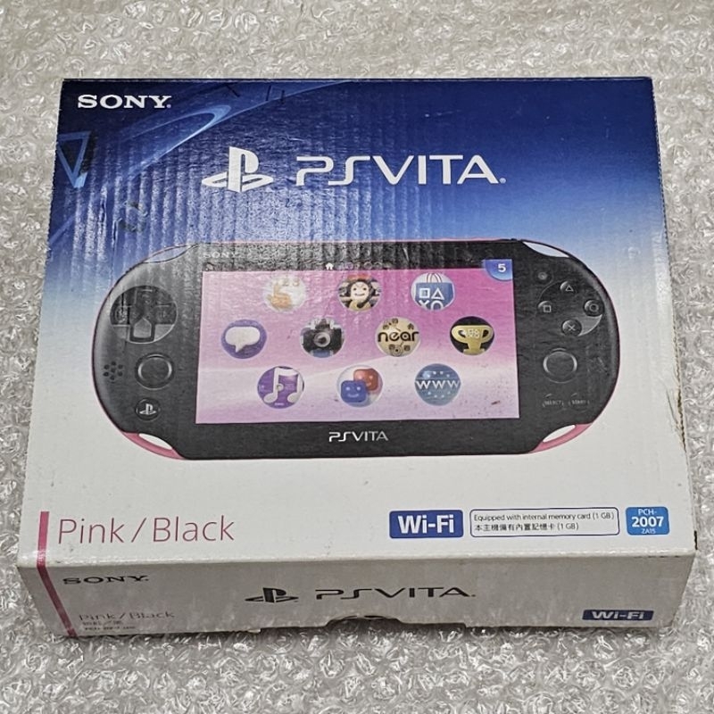 已售出保留中PSV Ps vita 2007 台灣正版公司貨 粉紅黑色 桃紅 稀有 狀況良好主機 全網最低 可改機 | 蝦皮購物