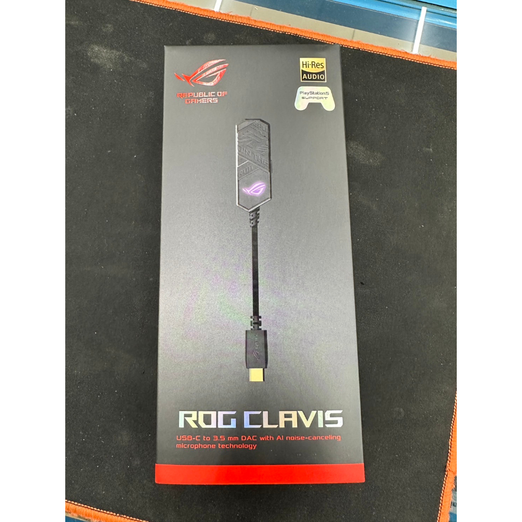 [星鋐國際]華碩ROG CLAVIS TYPE-C音效卡 HI-RES認證 | 蝦皮購物