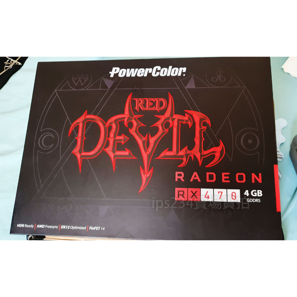 撼訊RX 470 4GB 紅魔卡(PowerColor RX470 4G Red Devil) | 蝦皮購物