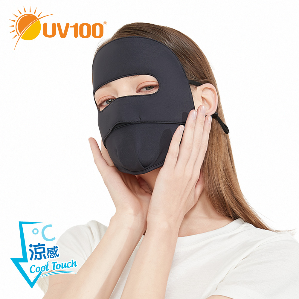 【UV100】防曬 抗UV-Apex涼感彈性口鼻透氣全防護面罩(LB22523) | 蝦皮購物