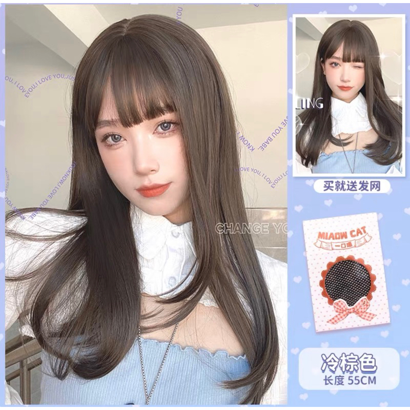 【現貨】Lolita假髮 日常假髮 cos cosplay 萌妹萬用假髮 蘿莉塔 仿真假髮 少女 小紅書 Y2K 地雷系 | 蝦皮購物