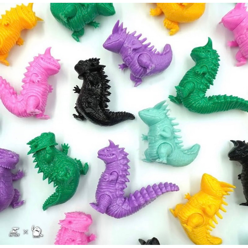 MINI SOFUBI 蠑螈超獸 守宮超獸 鬆獅超獸 MONSTER HIRO INTOY | 蝦皮購物