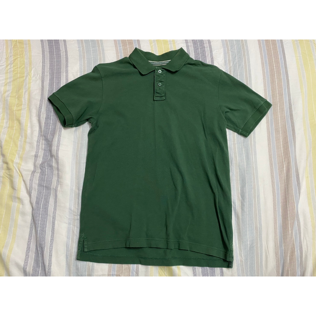 二手 男 LATIV 純棉 網眼 抽縐 POLO衫 綠色 M號 休閒 正式 上班 聚會 台灣 品牌 官網 古著 | 蝦皮購物