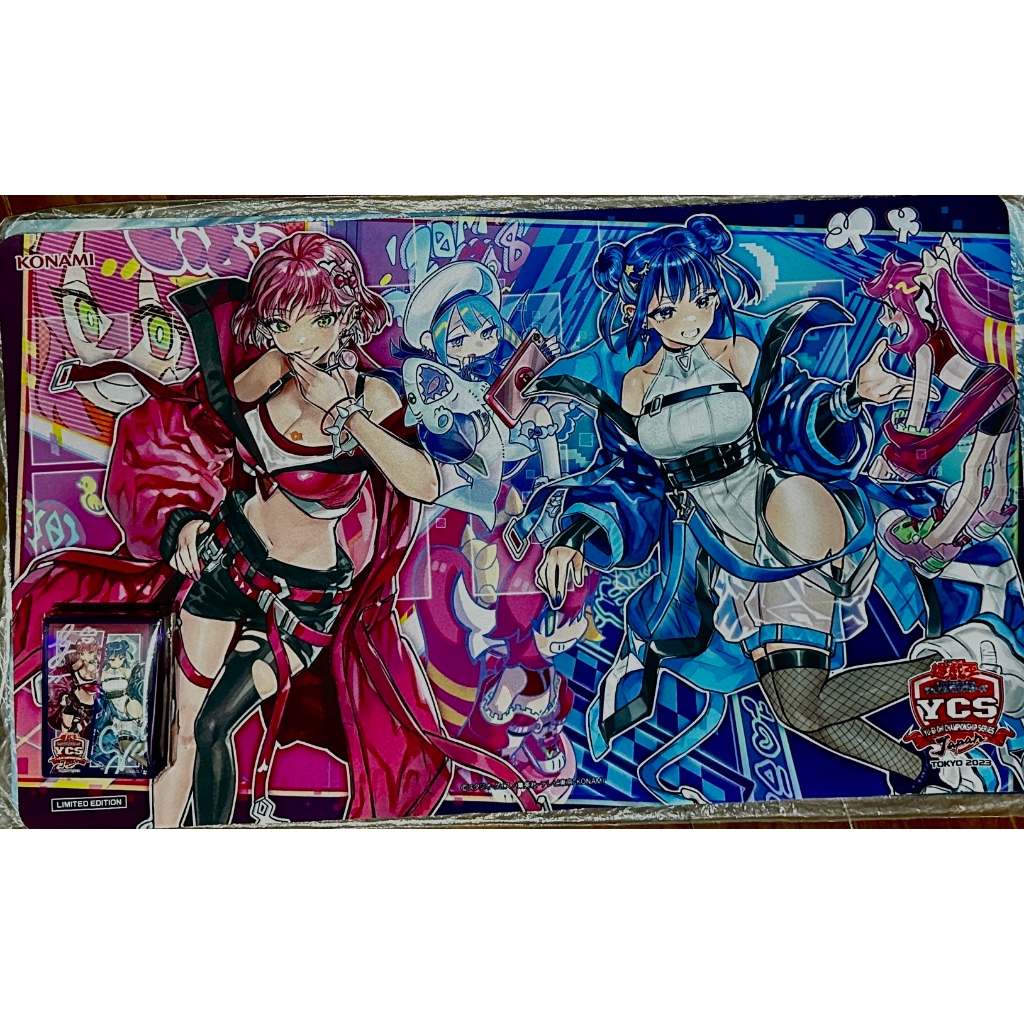 現貨 遊戲王 日本限定 YCS YCSJ Evil★Twin Live☆Twin 雙子套組 桌墊/卡墊 卡套 | 蝦皮購物