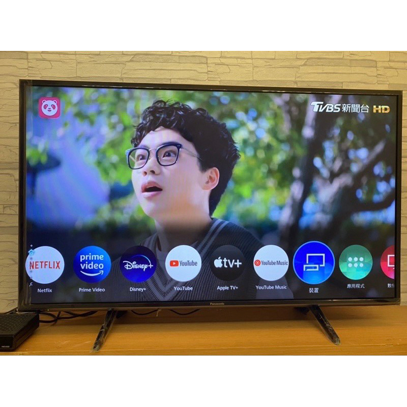 新2021年買太小換大台國際43吋電視機4k聯網型號TH-43J×750W內建you tube及Netflix公司保固中 | 蝦皮購物