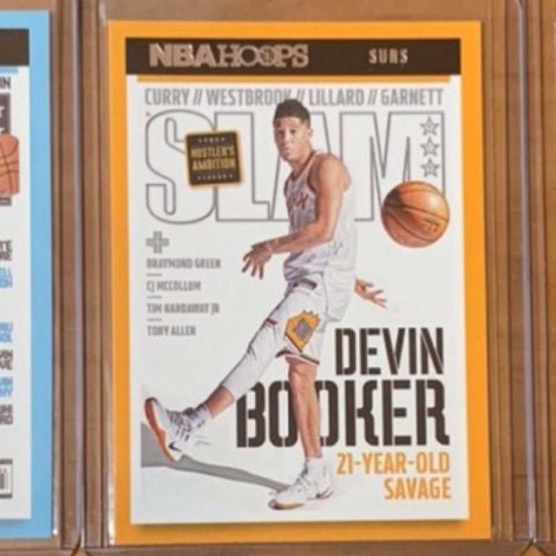 2020-21 Devin Booker Slam RC NBA 球員卡 福袋 特卡 新人 簽名 球衣 限量 | 蝦皮購物