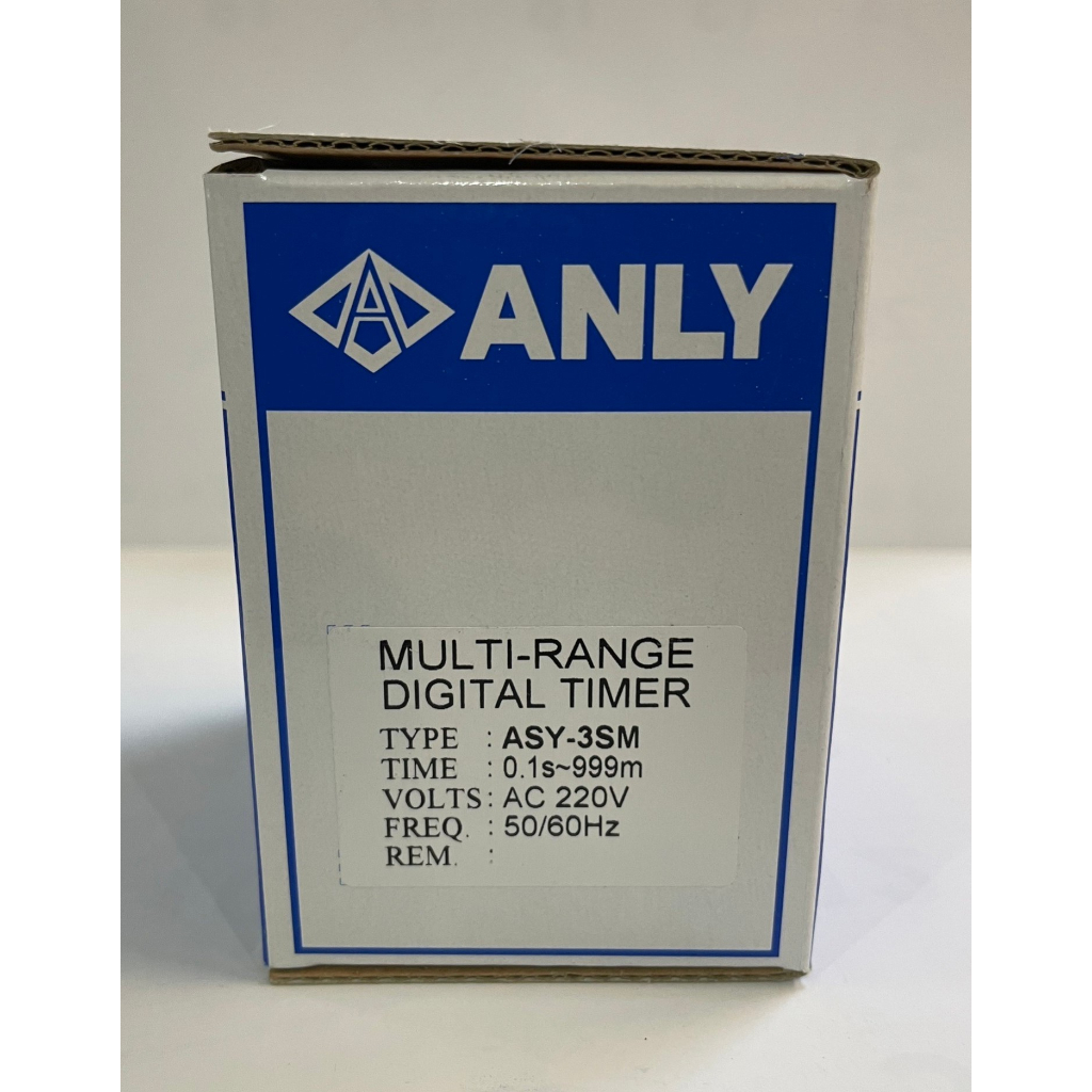 ANLY安良-數位式限時繼電器ASY-3SM 220V(保證公司正貨/新品) 附發票 | 蝦皮購物