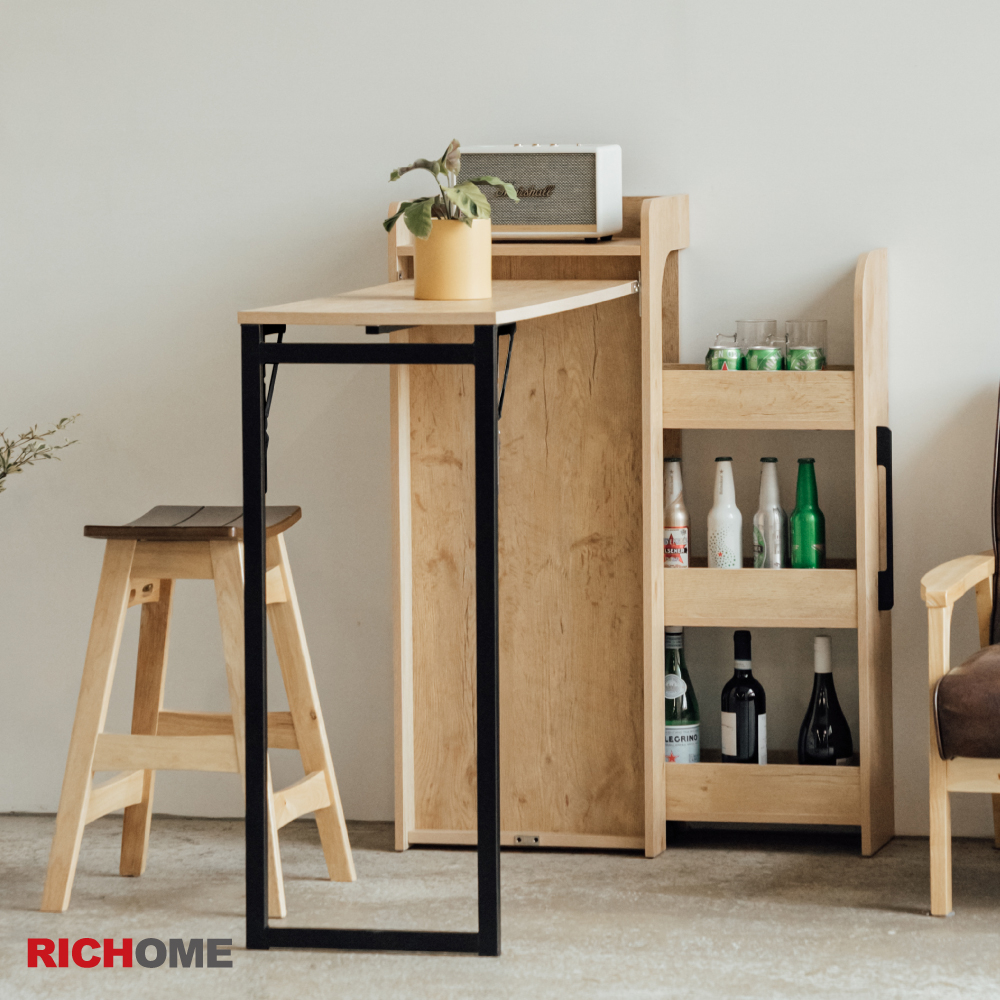 ★現貨免運★ RICHOME TA-447 羅莉摺疊收納 高腳桌 辦公桌 工作桌 電腦桌 摺疊桌 吧檯 咖啡桌 近全新 | 蝦皮購物