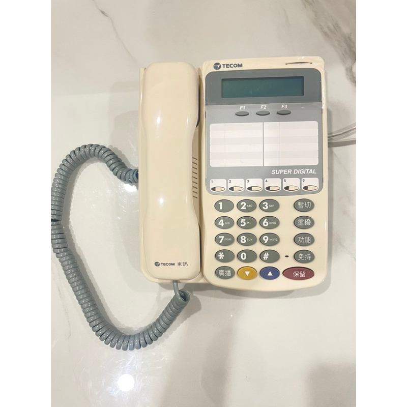 TECOM 東訊 SD-7706E (6鍵顯示型功能話機) | 蝦皮購物
