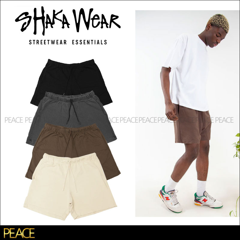 【PEACE】Shaka Wear GARMENT DYE TERRY SHORTS 水洗 重磅 短棉褲 8.5 盎司 | 蝦皮購物