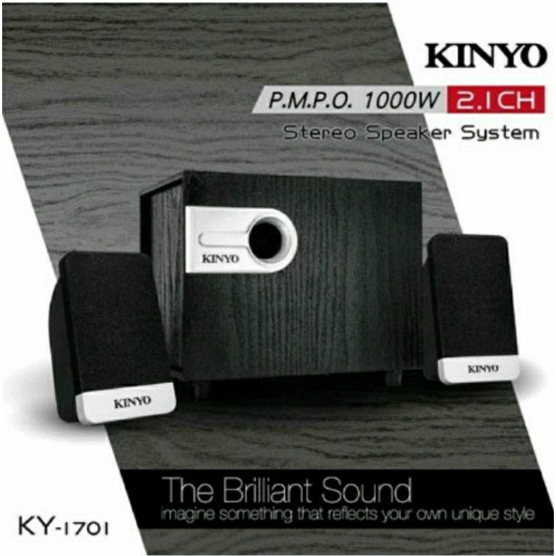 免運💝現貨供應💝KINYO KY-17012.1精緻立體擴大音 箱 多媒體喇叭 多媒體音響 | 蝦皮購物