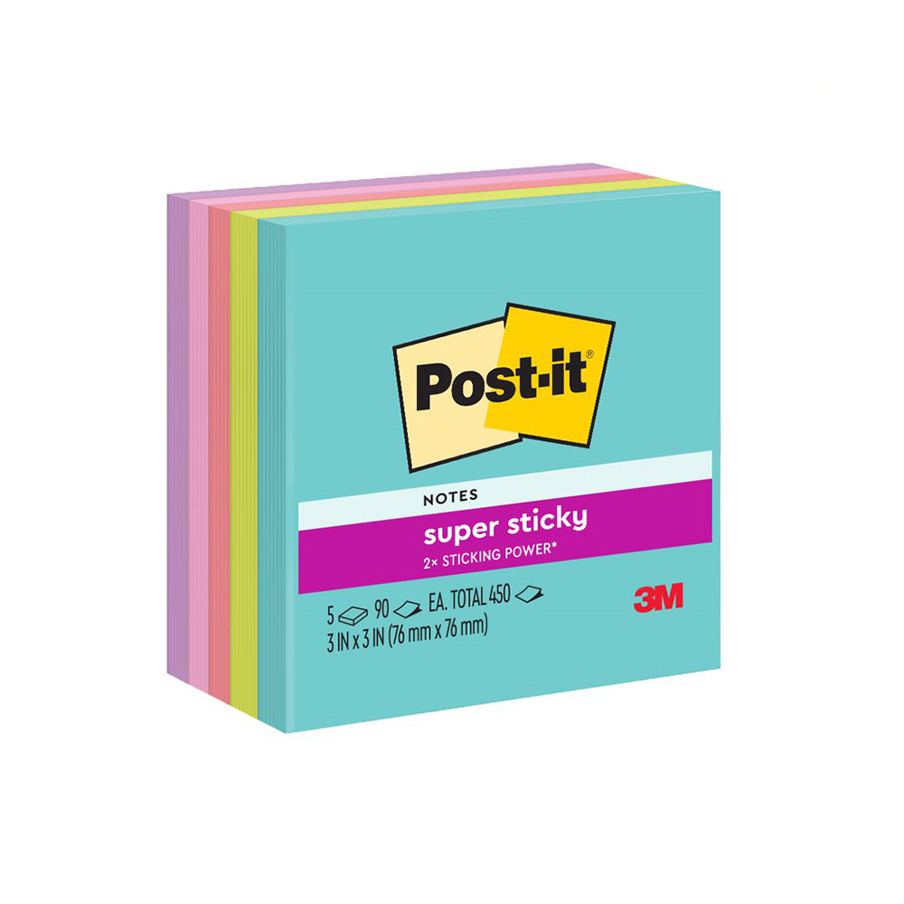 3M 可再貼便條紙磚 654-5系列 | 蝦皮購物