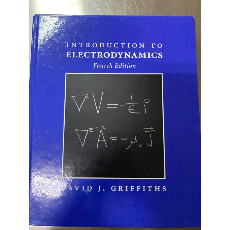 Introduction to Electrodynamics 四版-David J.griffiths 電磁學課本 | 蝦皮購物