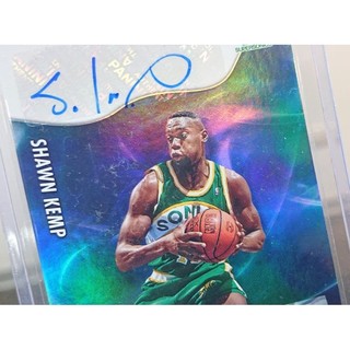 NBA 籃球 PANINI HOOPS SIGNATURES SHAWN KEMP 簽名 球員卡 | 蝦皮購物