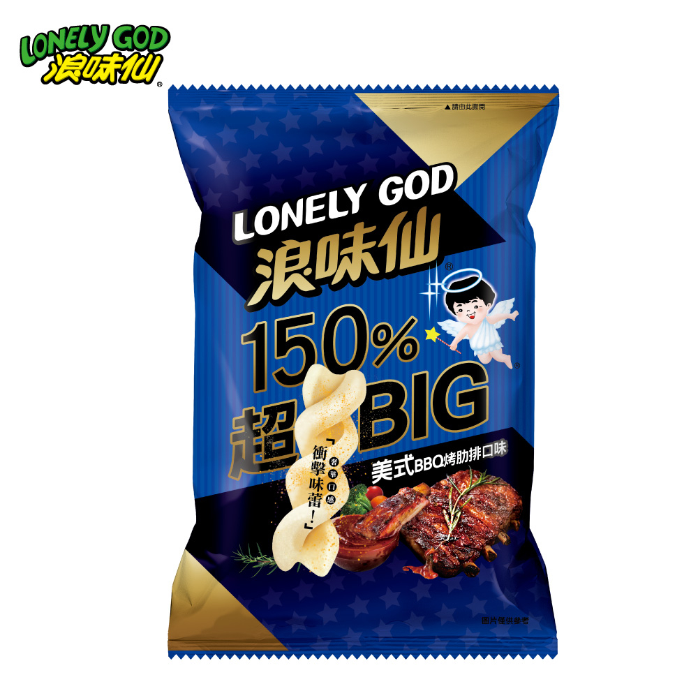 LONELY GOD浪味仙-美式BBQ烤肋排口味89g(洋芋捲) | 蝦皮購物