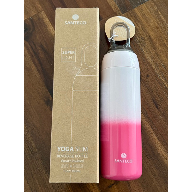 全新 SANTECO YOGA Slim 保溫瓶380ml 不鏽鋼 保溫瓶 | 蝦皮購物