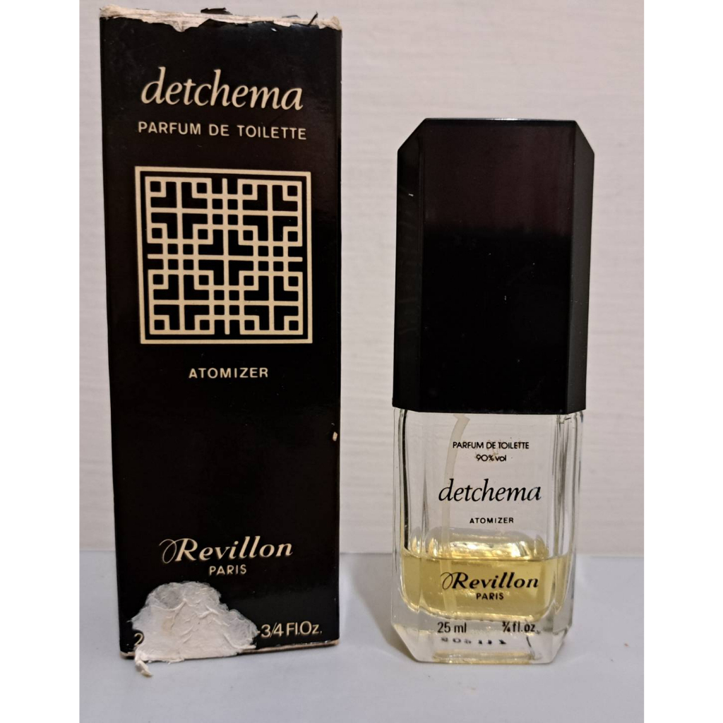 二手。（香水瓶) detchema PARFUM DE TOILETTE ATOMIZER 25ML 賣香水空瓶 | 蝦皮購物