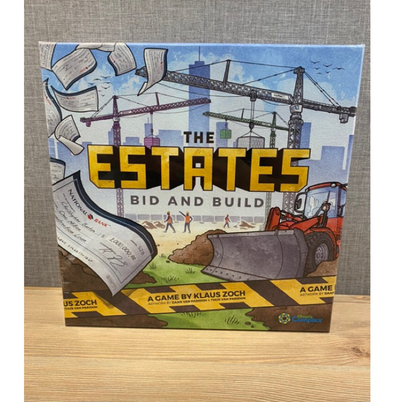 【So桌遊】房地產The Estates 競標遊戲 狀態詳商品描述 | 蝦皮購物