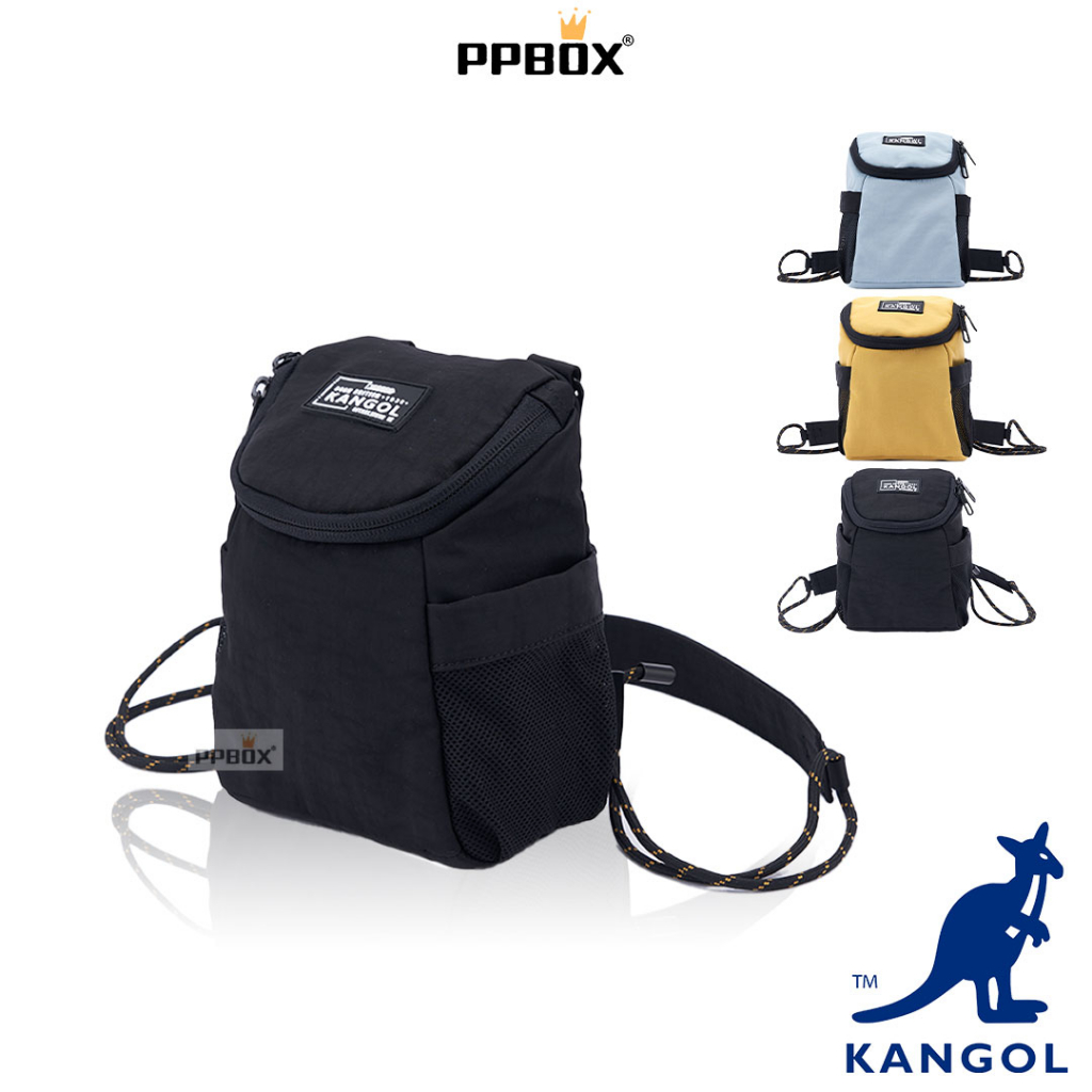 KANGOL 袋鼠 都會風圓蓋 側背包【63251711】包包 肩背包 側背包 街頭風 小帥包 PPBOX | 蝦皮購物
