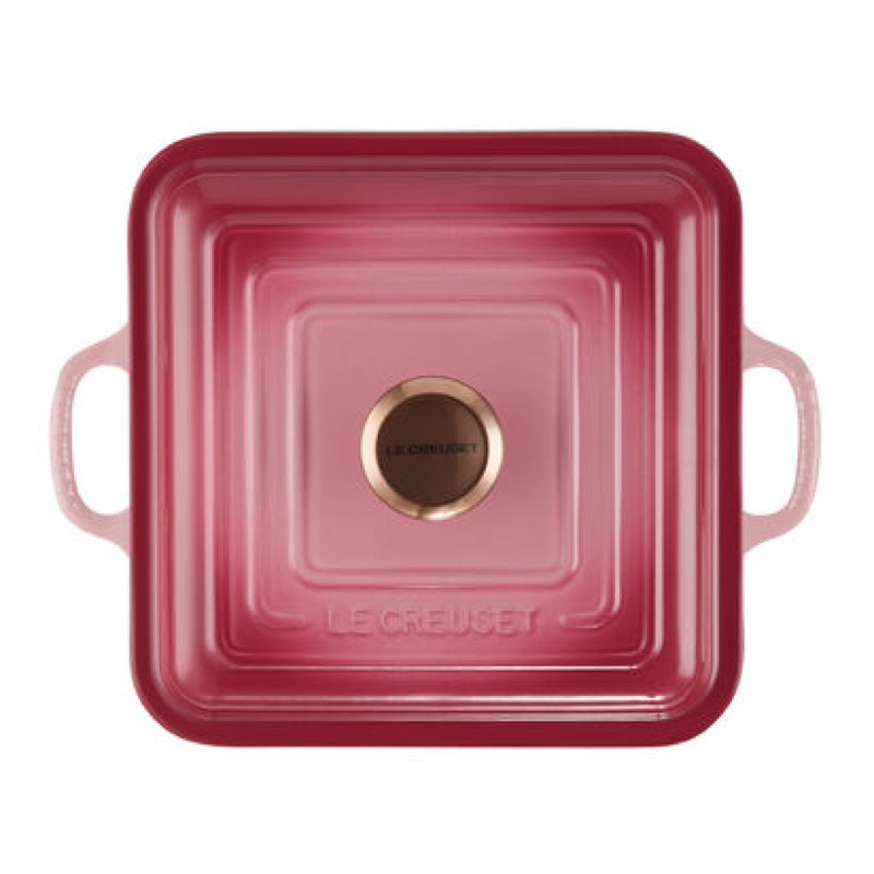 Le Creuset Berry 野莓金24cm方鍋鑄鐵鍋淺鍋壽喜燒鍋海鮮鍋buffet LC母親節禮物首選 | 蝦皮購物