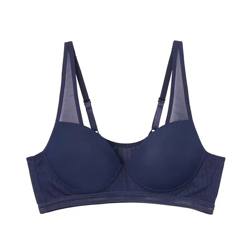 內衣 日本 現貨【GUNZE】COOLMAGIC 吸汗速乾 輕盈涼爽 條紋網 無鋼圈 女內衣 MB1155 | 蝦皮購物