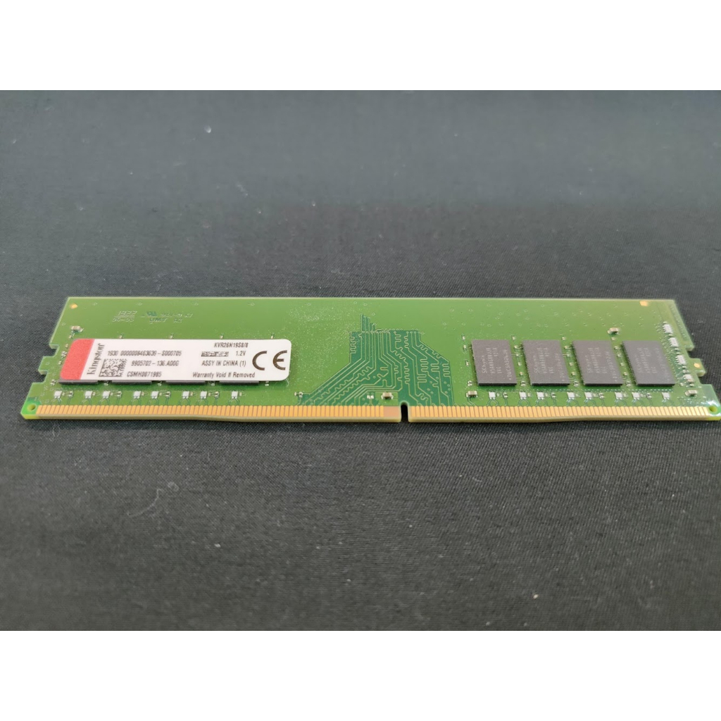 終身保固 金士頓 Kingston DDR4 8G 8GB 2666 單面 桌電 記憶體 | 蝦皮購物