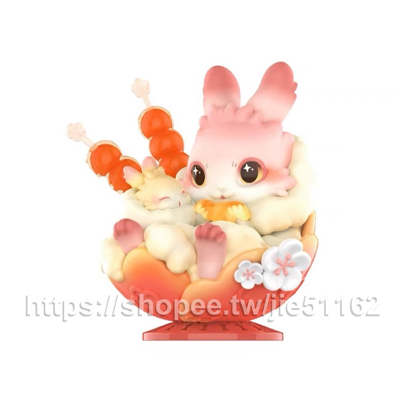 現貨 RABY新年一口甜兔年新春 RABY糖葫蘆聖代 POPMART RABY新年一口甜 RABY 吊卡 棉花糖兔 | 蝦皮購物