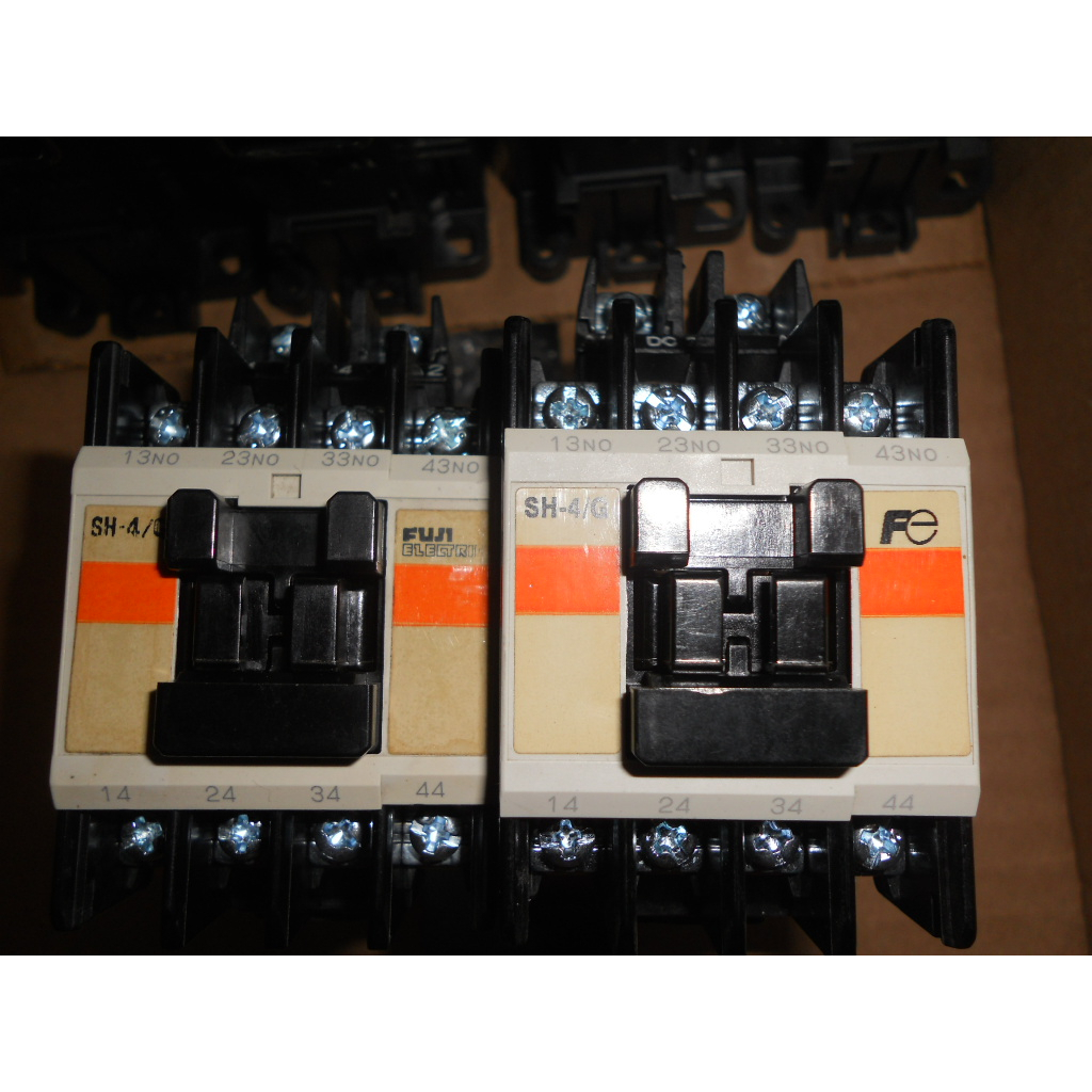 FUJI 富士2A2B 1A3B 4A補助繼電器SH-4/G SH-4 SH-4H/G直流電磁接觸器 線圈DC24V | 蝦皮購物