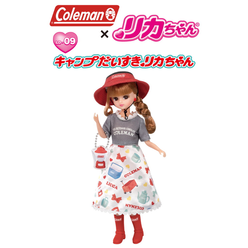 【現貨】Licca 莉卡娃娃 LD-09 Coleman歡樂露營莉卡(莉卡 55週年) 此商品不包含娃娃 | 蝦皮購物