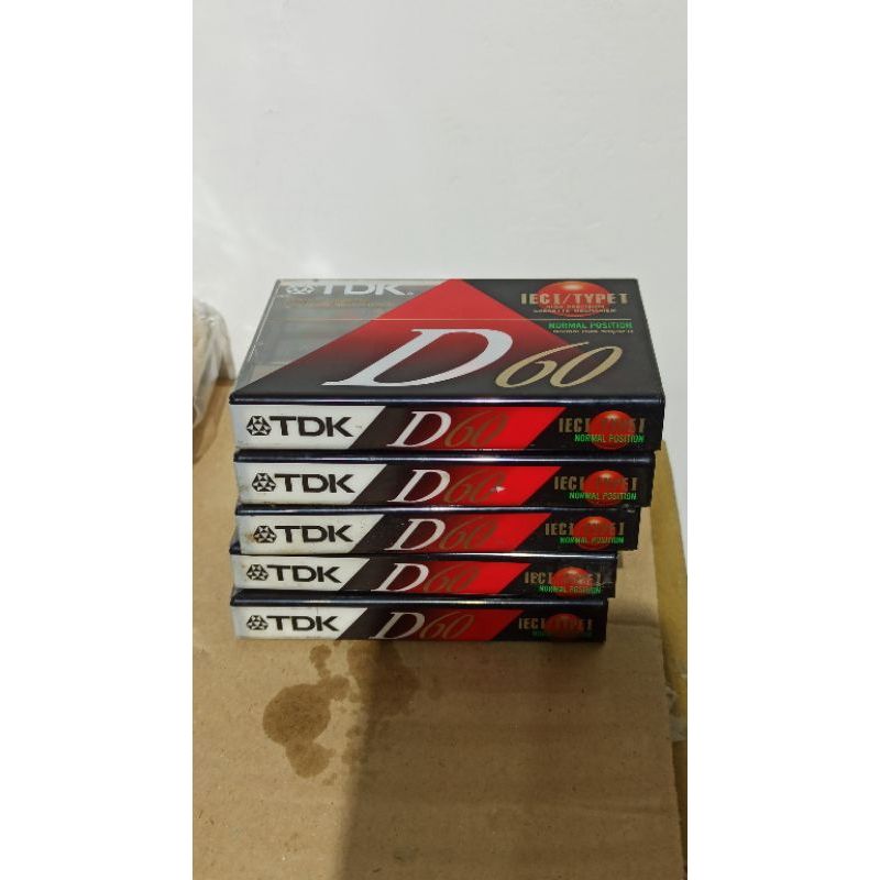 TDK空白帶 D60 | 蝦皮購物