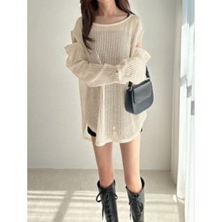 05 日本帶回 GRL 2way 透膚 洞洞 長版上衣 背心 袖子可拆 網眼設計 | 蝦皮購物