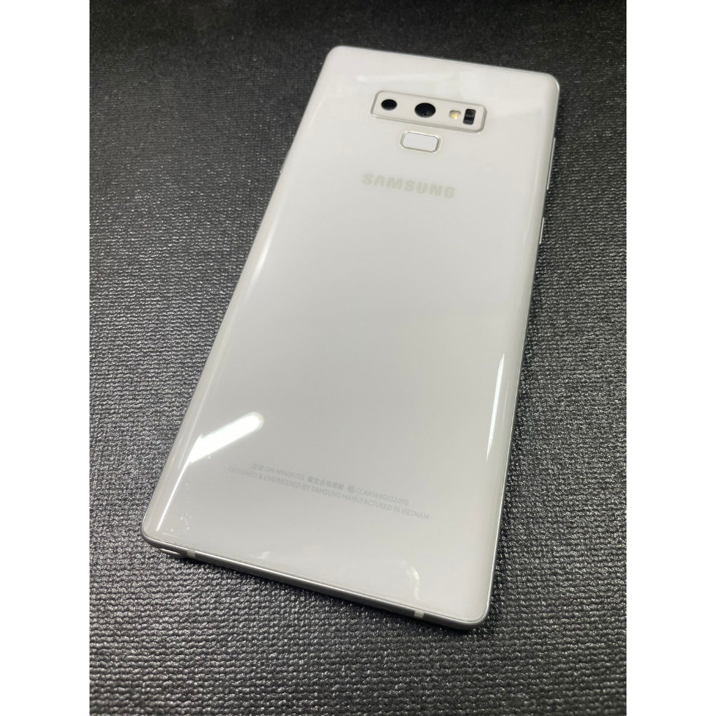 【有隻手機】三星 N960F Galaxy Note9 6G/128G 初雪白-無盒裝、無配件-二手的手機 | 蝦皮購物