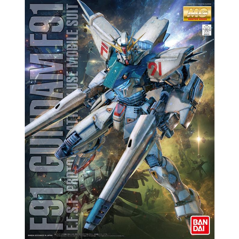 【鋼普拉】現貨 BANDAI 鋼彈F91 MG 1/100 F91 GUNDAM Ver.2.0 F91 鋼彈 2.0 | 蝦皮購物