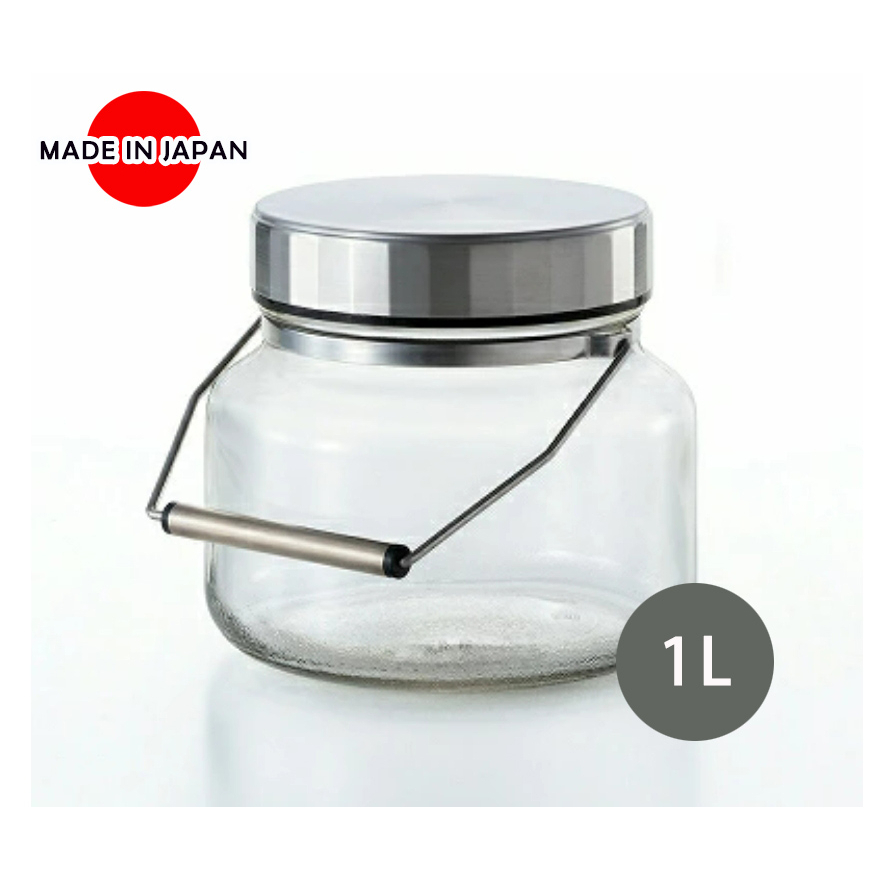 日本製ADERIA密封玻璃罐(一般及金屬蓋)1L/2L/3L/5L 醃漬罐 儲物罐 糖果餅乾收納 | 蝦皮購物