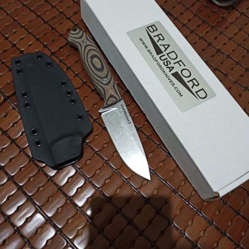 bradford knives Guardian 4.5直刀 露營刀 CPM 3V 鋼材 非s30v m390 n690 | 蝦皮購物